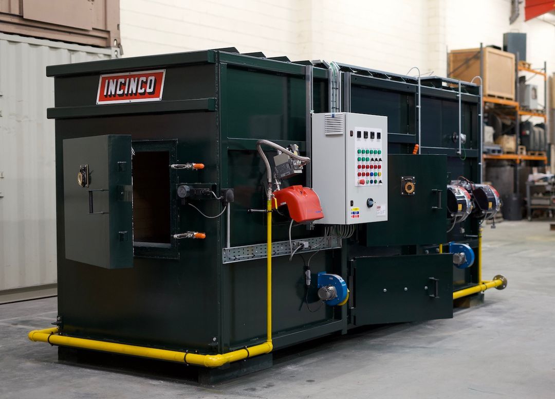 The Incinco FS100 Incinerator - 100kg/hr